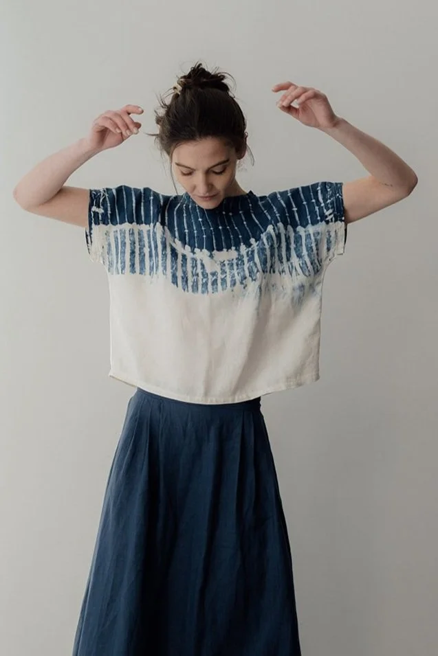 Robyn Women's Linen Button-Up Shirt | Made in Canada — Nomi Designs