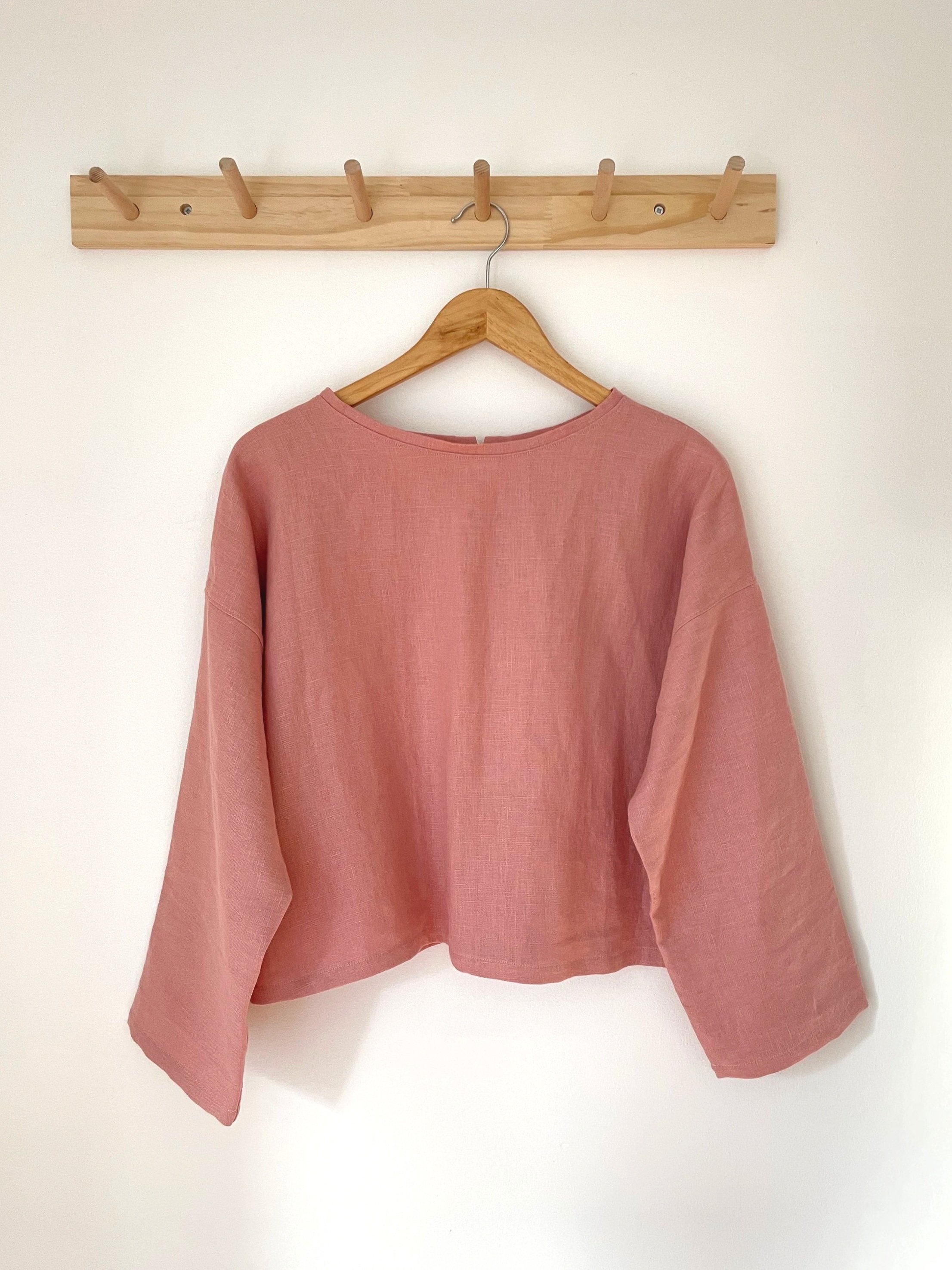 Linen Shirt | Robyn Shirt | Linen Clothing — Nomi Designs