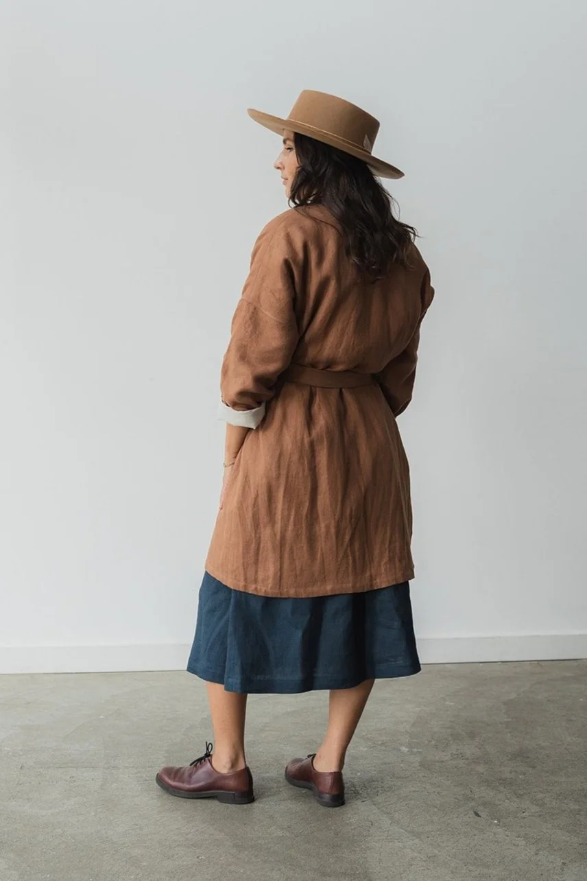 Linen Jacket | Ann Jacket | Linen Clothing — Nomi Designs