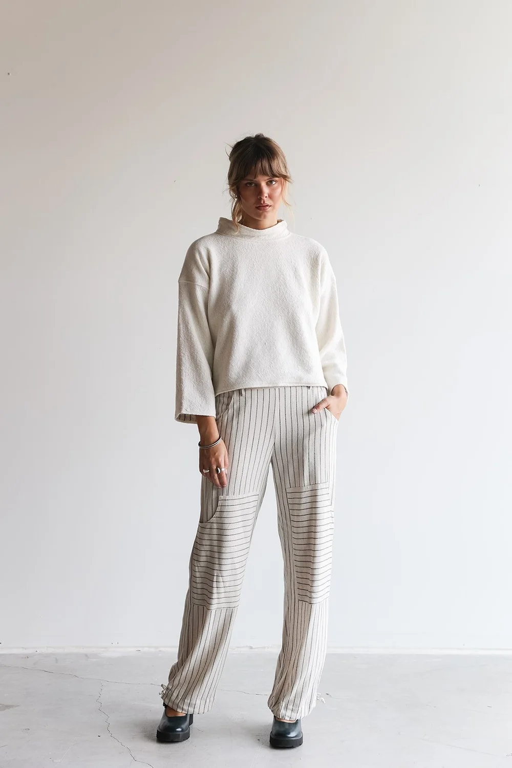 Robyn Women's Linen Button-Up Shirt | Made in Canada — Nomi Designs