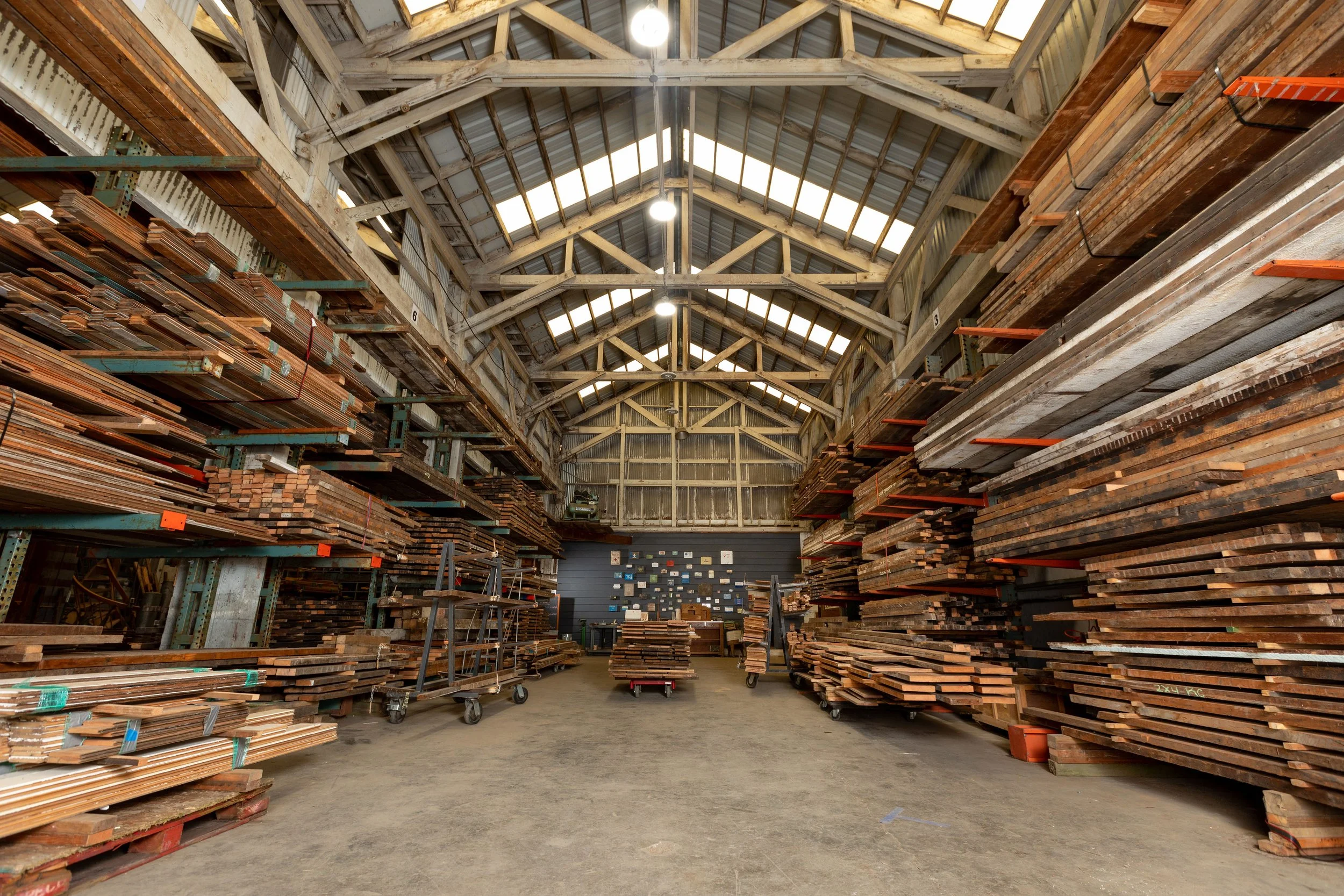 Salvaged Lumber Shop — Lovett Deconstruction