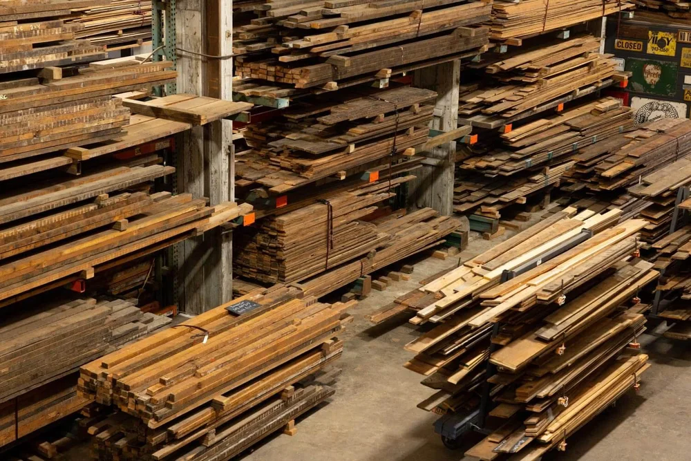 Salvaged Lumber Shop — Lovett Deconstruction