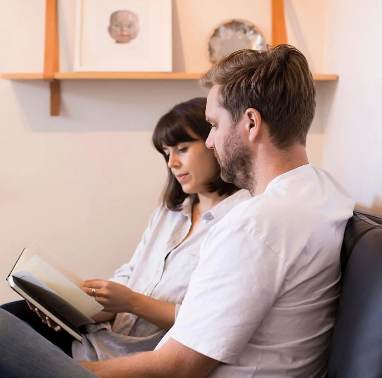 Jess & Jason Holdaway from FRANK Stationery