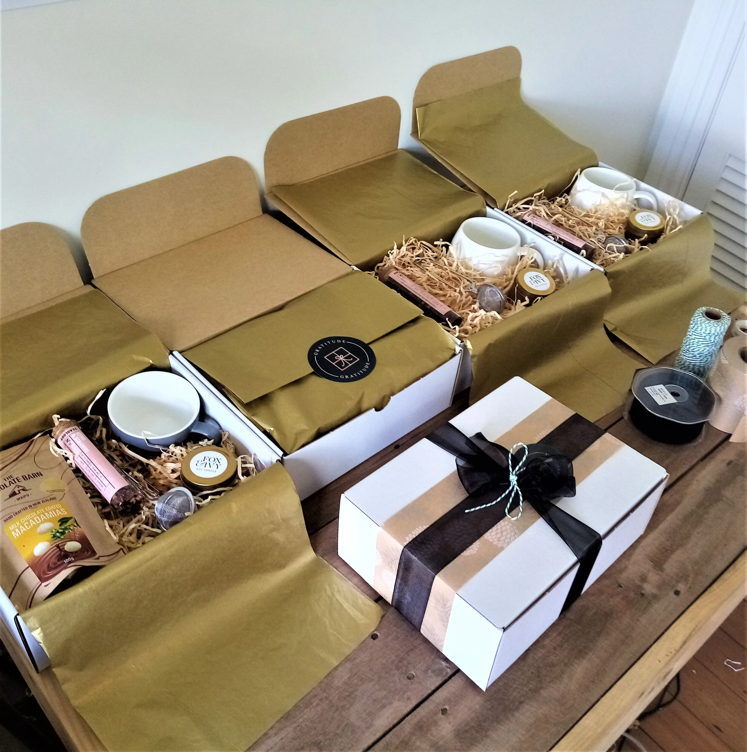 Gratitude Gift Boxes NZ, Gift Hampers NZ, Corporate Gifts NZ.