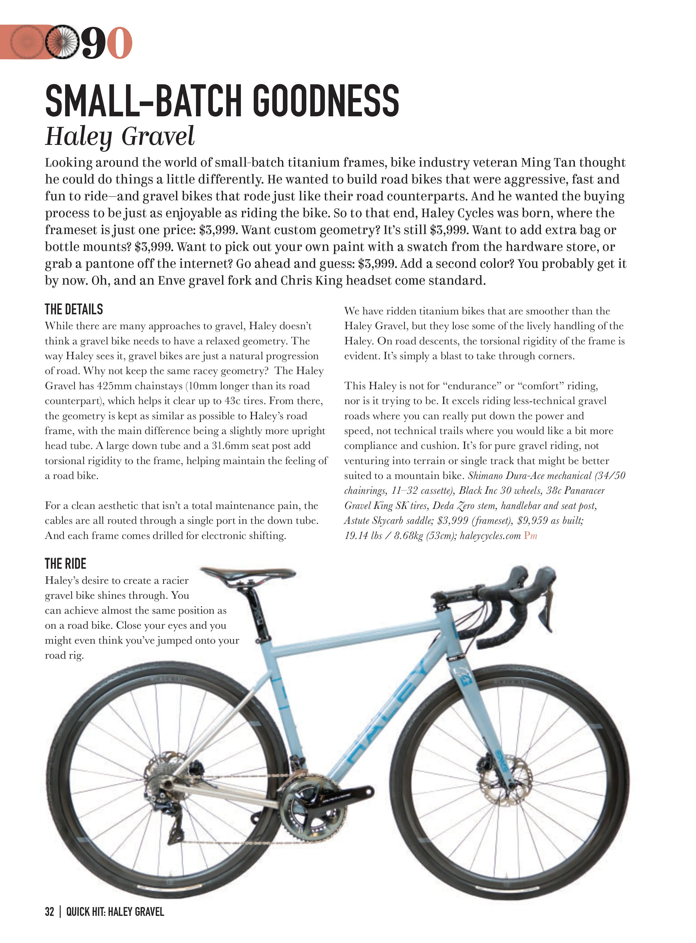 Titanium Race Bikes Made in the USA | Haley Cycles