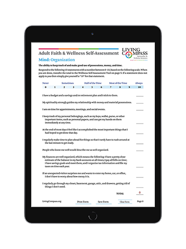 Assessments — Living Compass