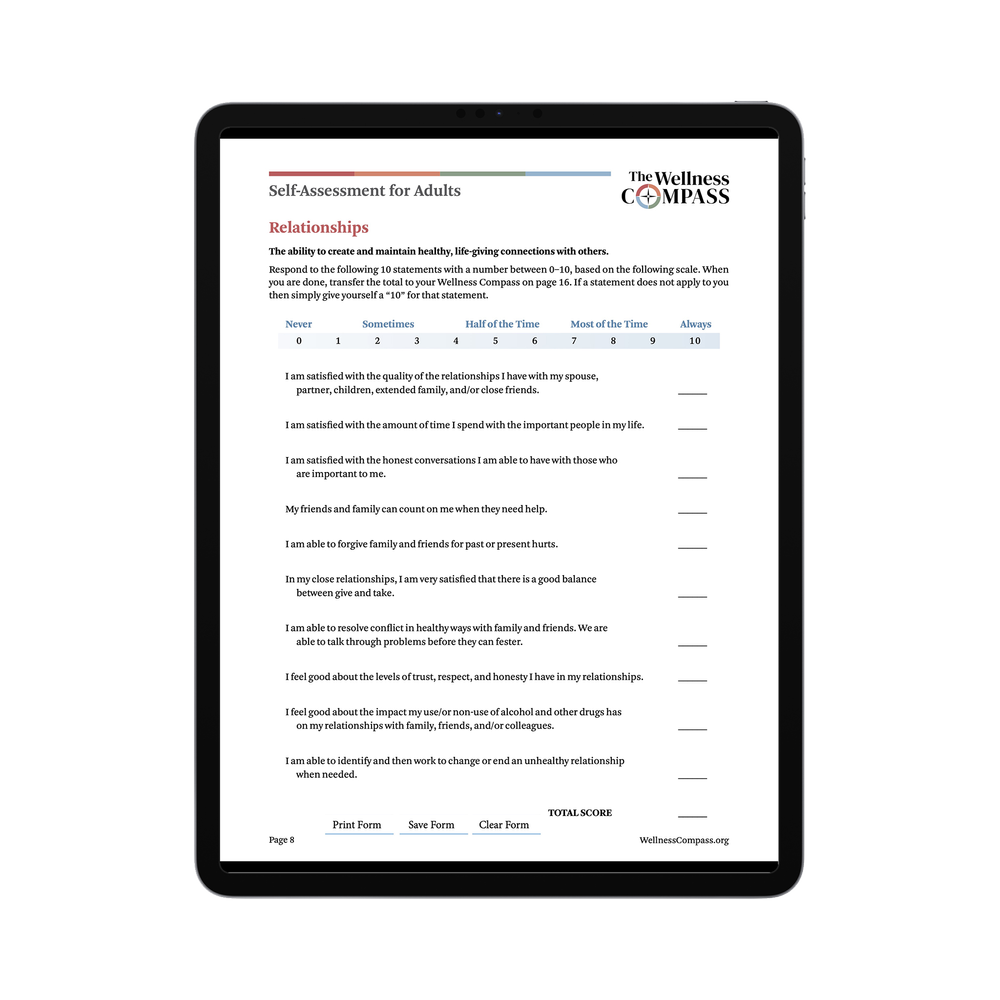 Assessments — Living Compass
