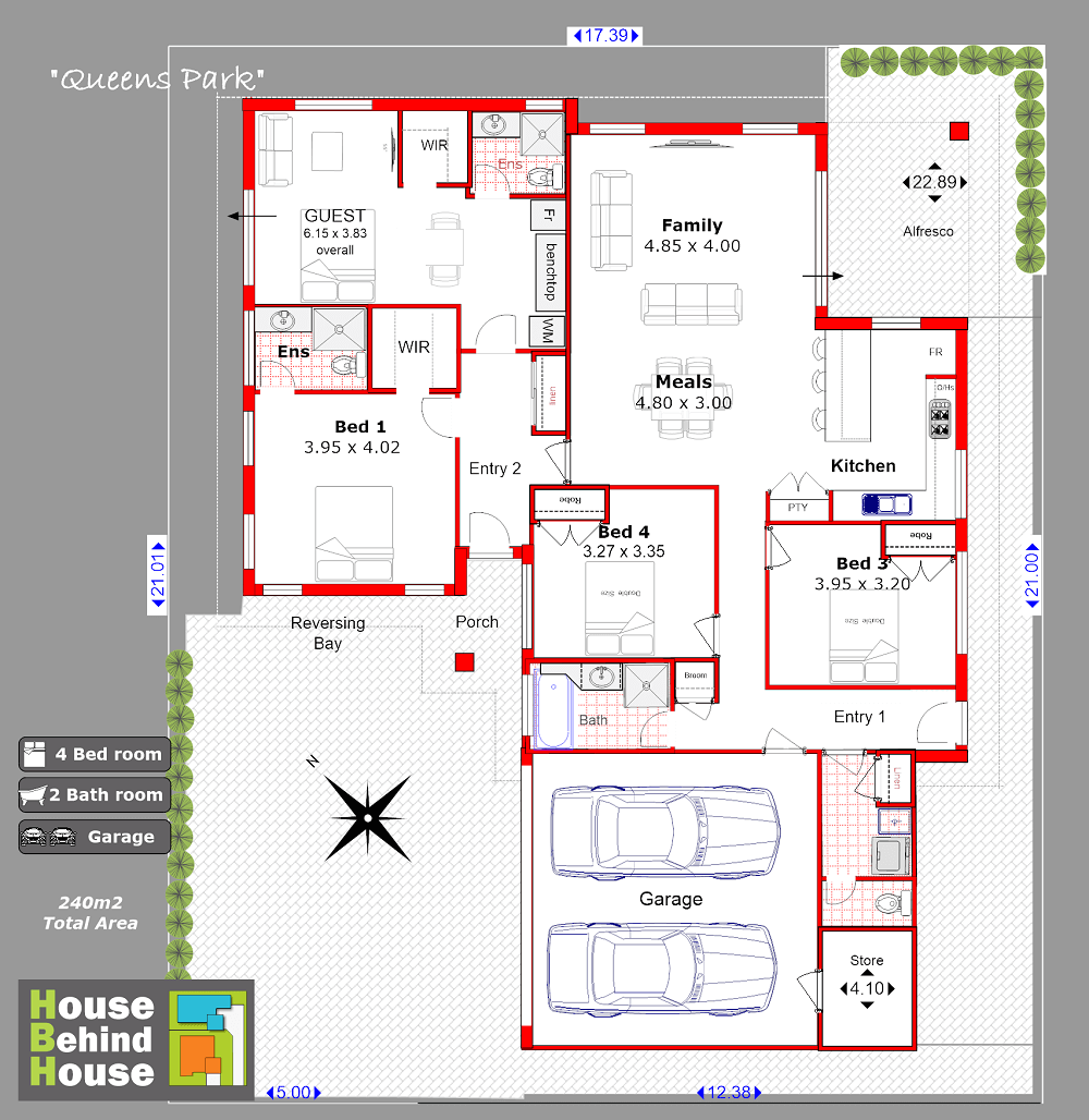 House Behind House Designs Perth — House Behind House