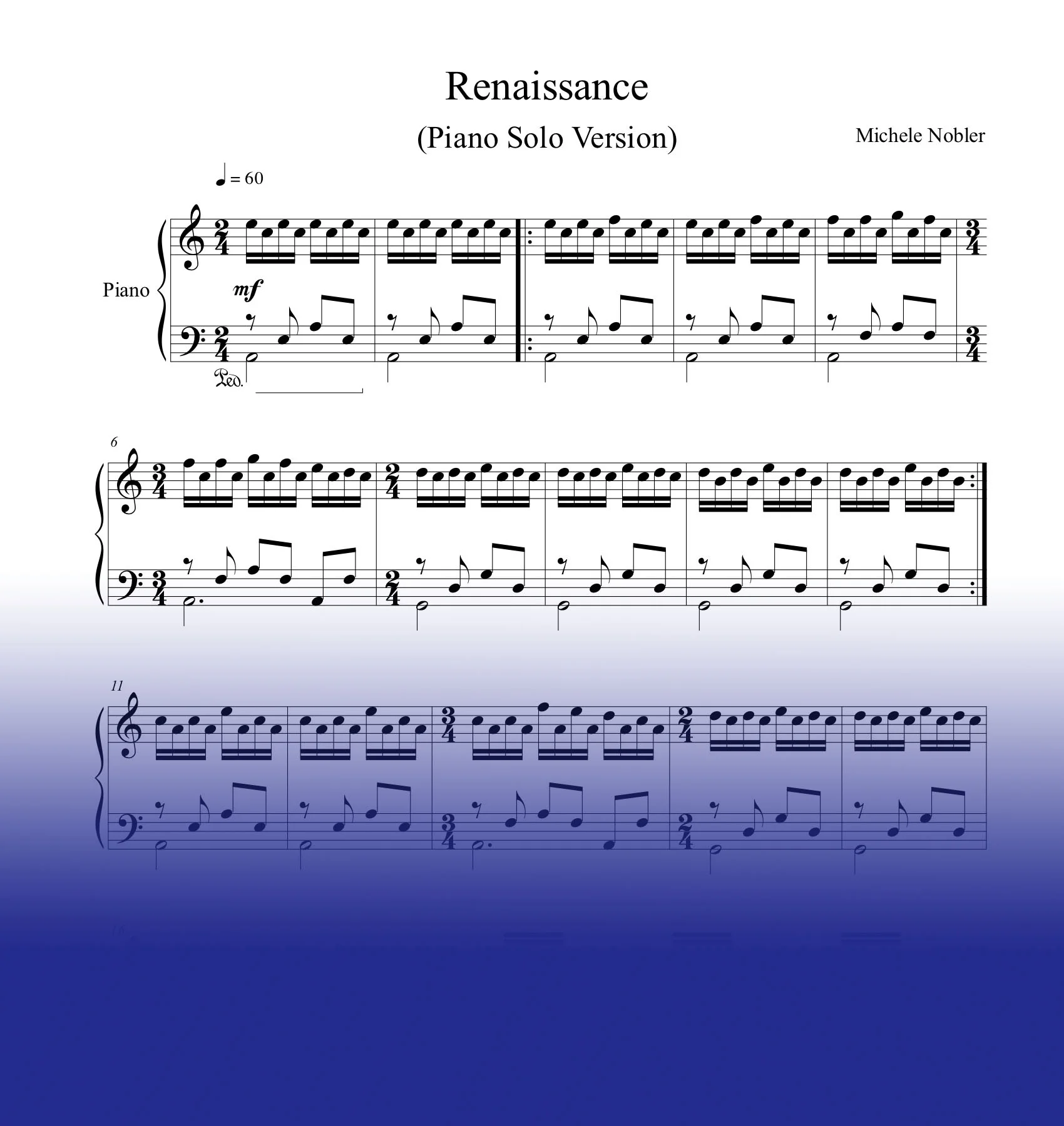 Renaissance Sheet Music