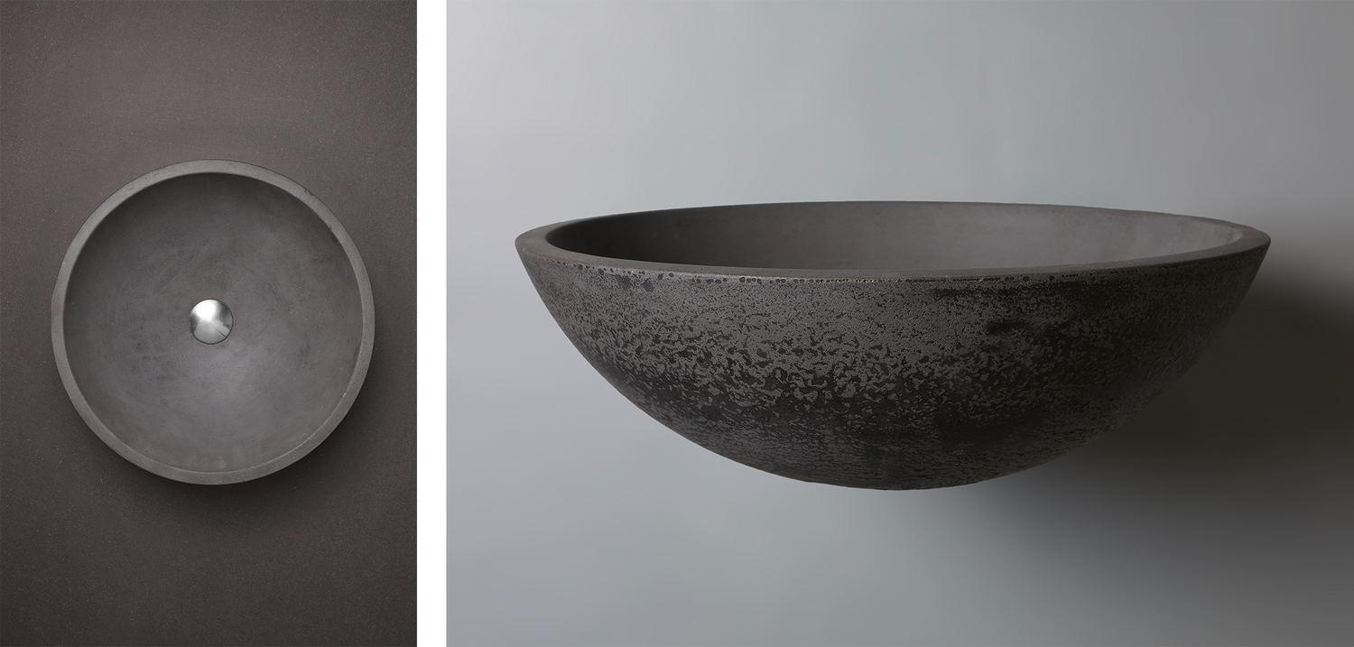 Poured Concrete Basins | Concrete Baths | Concrete Sinks | The Poured ...