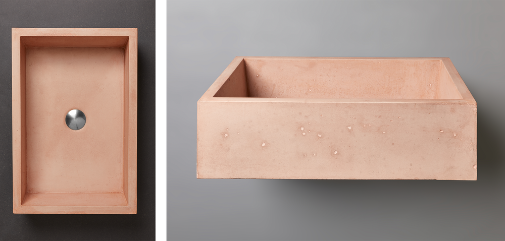 Poured Concrete Basins | Concrete Baths | Concrete Sinks | The Poured ...