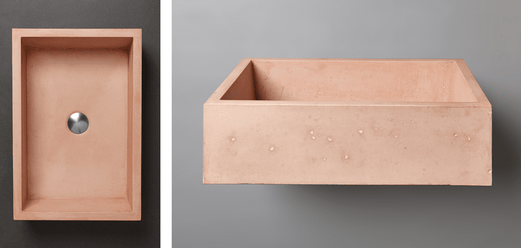 Poured Concrete Basins | Concrete Baths | Concrete Sinks | The Poured ...