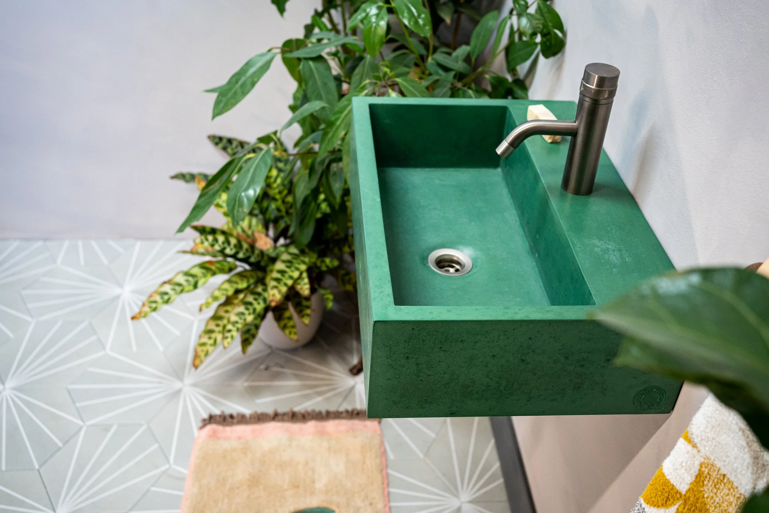Poured Concrete Basins | Concrete Baths | Concrete Sinks | The Poured ...