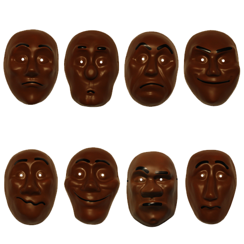 Trestle Intermediate Masks | The Complete Collection — Trestle Theatre Co.