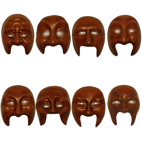Half Masks — Trestle Theatre Co.