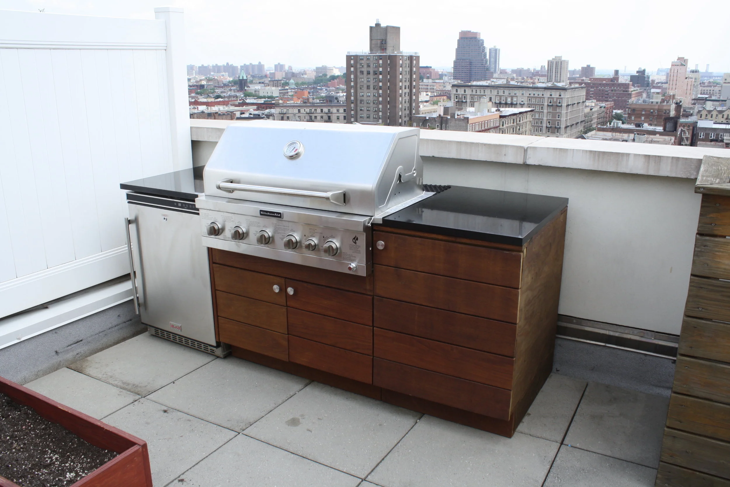 Outdoor Kitchen & BBQ Design | Brooklyn | NYC