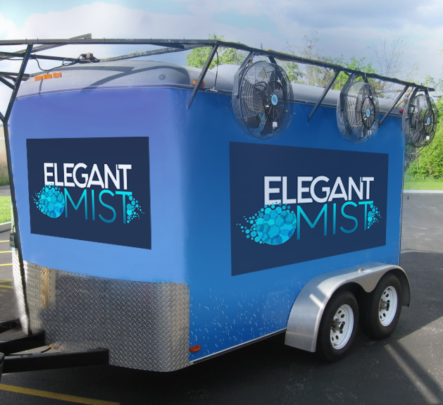 Outdoor Misting Fan Rentals — ELEGANT MIST