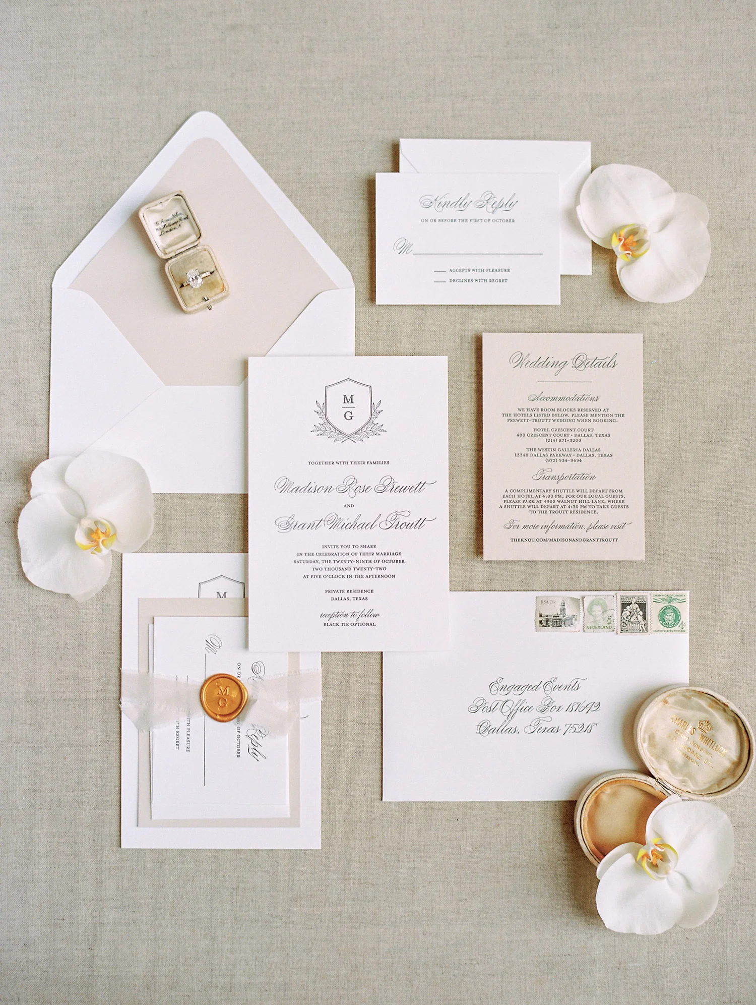 Wedding Invitation Wording — Sincerely, Addison