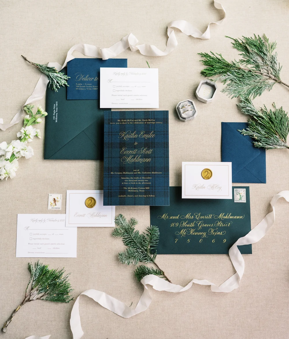 Wedding Invitations in Dallas, Texas, and Beyond — Sincerely, Addison