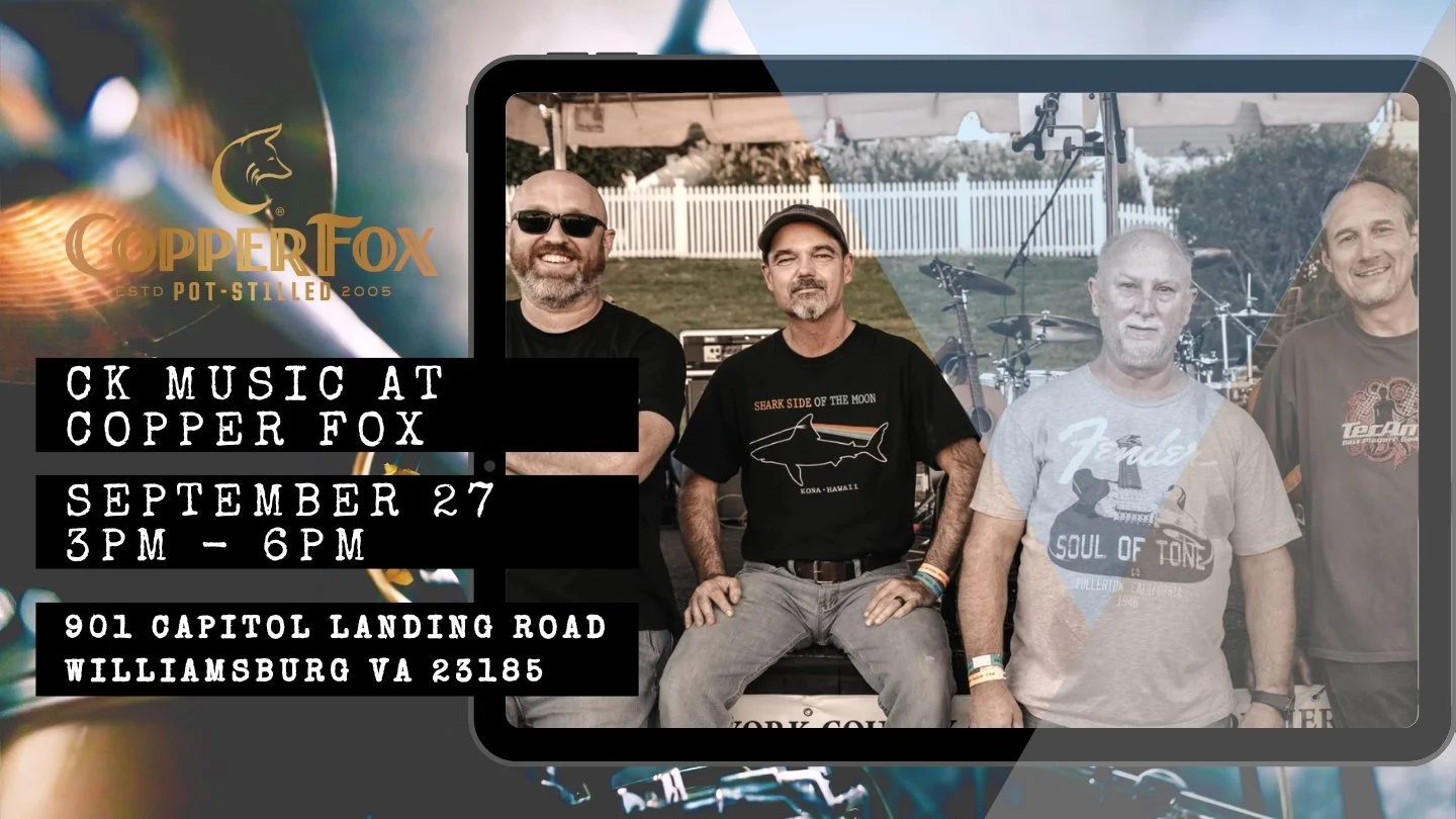 Copper Fox Distillery — Upcoming Events