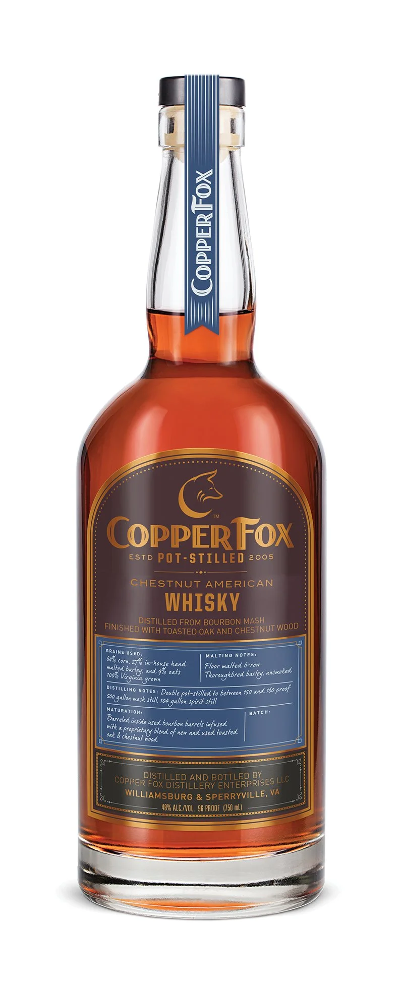 Copper Fox Distillery — WHISKY