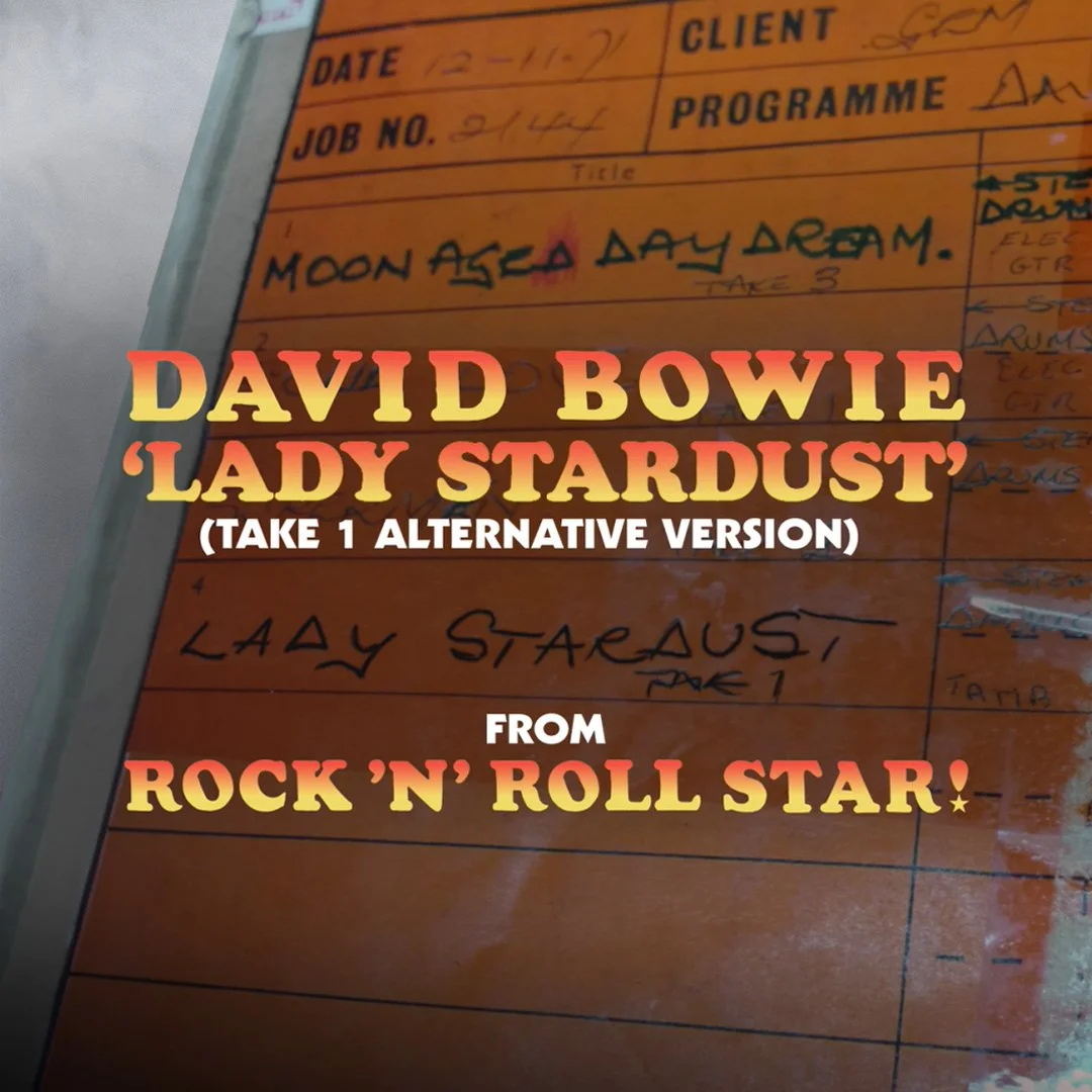LADY STARDUST TAKE 1 ALTERNATIVE VERSION — David Bowie