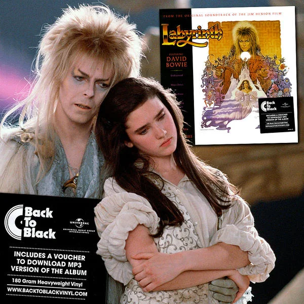 Labyrinth OST, don't forget the black vinyl — David Bowie