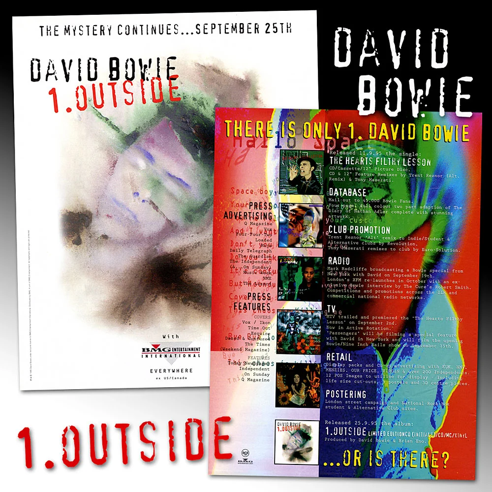 OUTSIDE album is 23 years old today — David Bowie