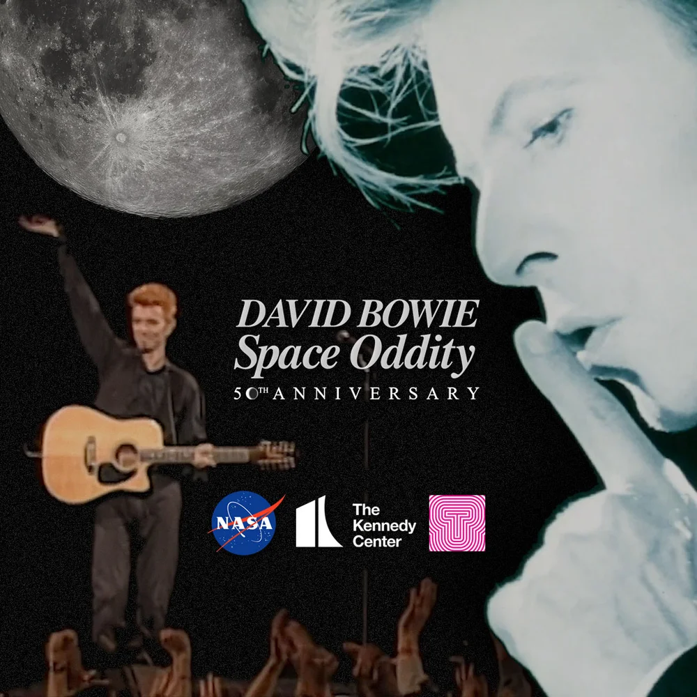 Space Oddity video in Washington and Times Square tonight — David Bowie