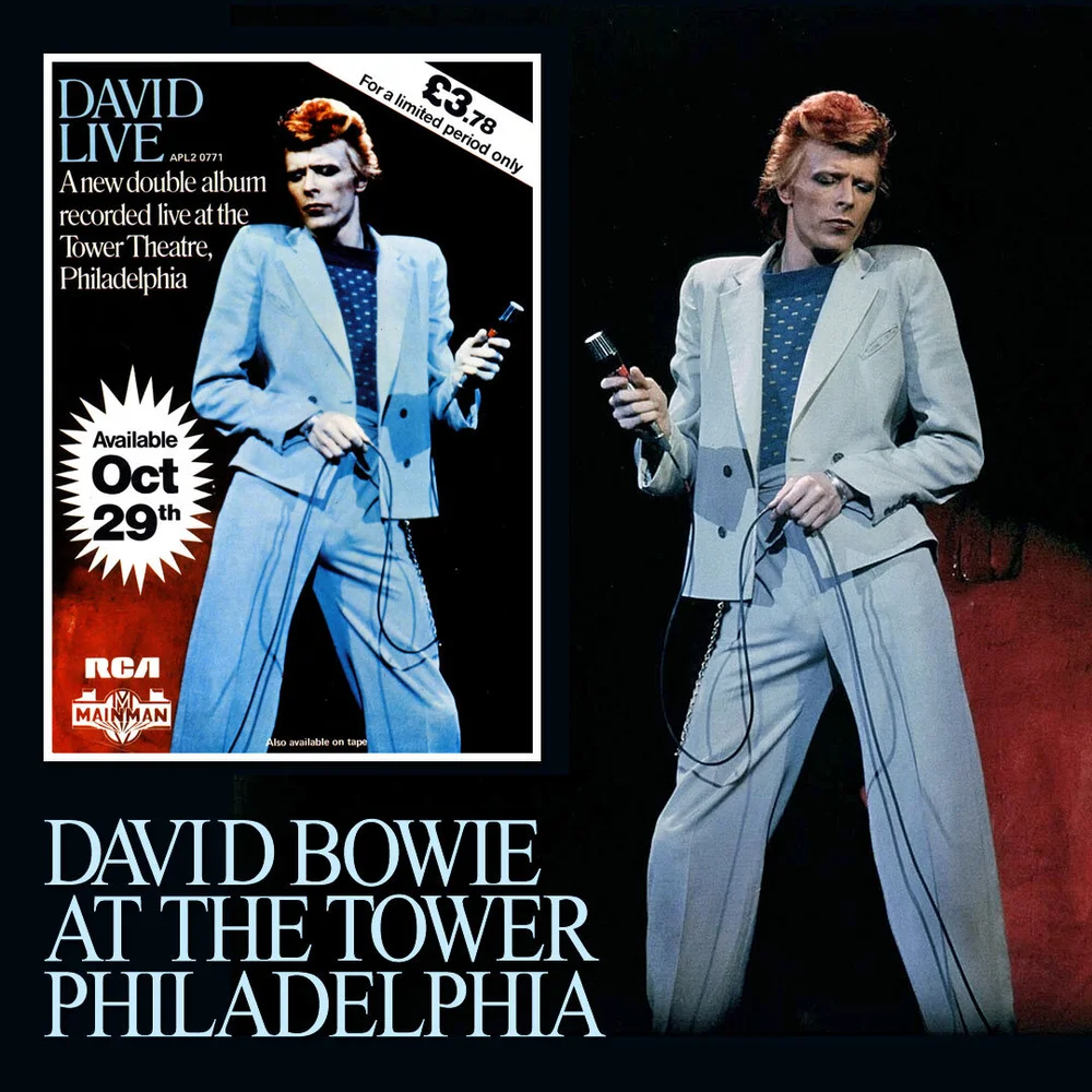 David Live released 45 years ago today, probably — David Bowie