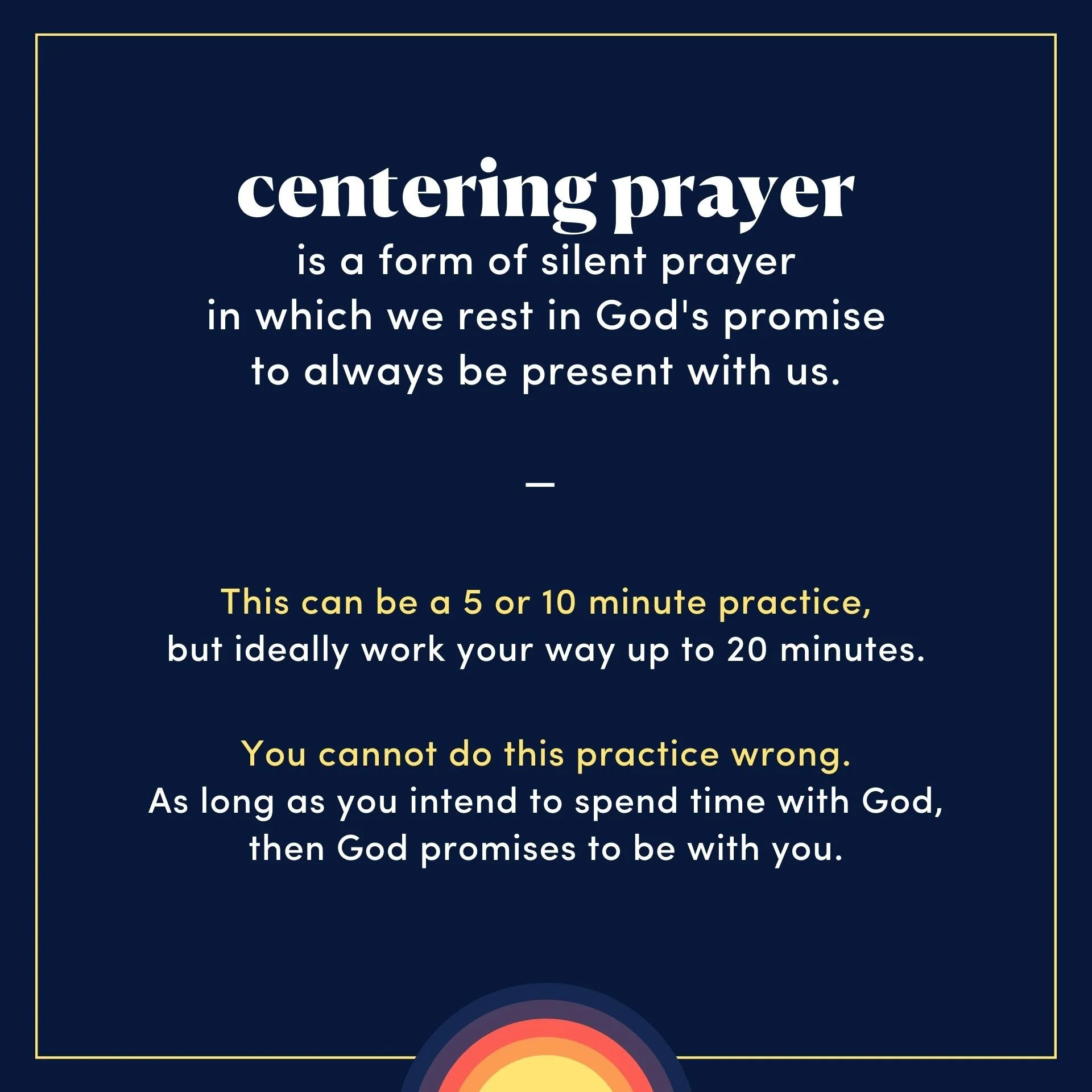 Downtime Meditation — St. John's Presbyterian Church San Francisco | SF