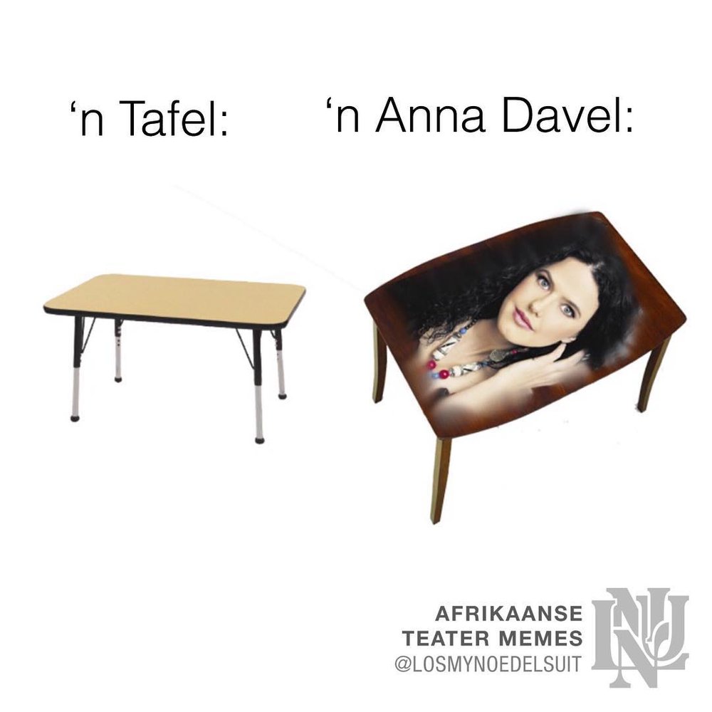 Die meme account oor die Afrikaanse teaterbedryf