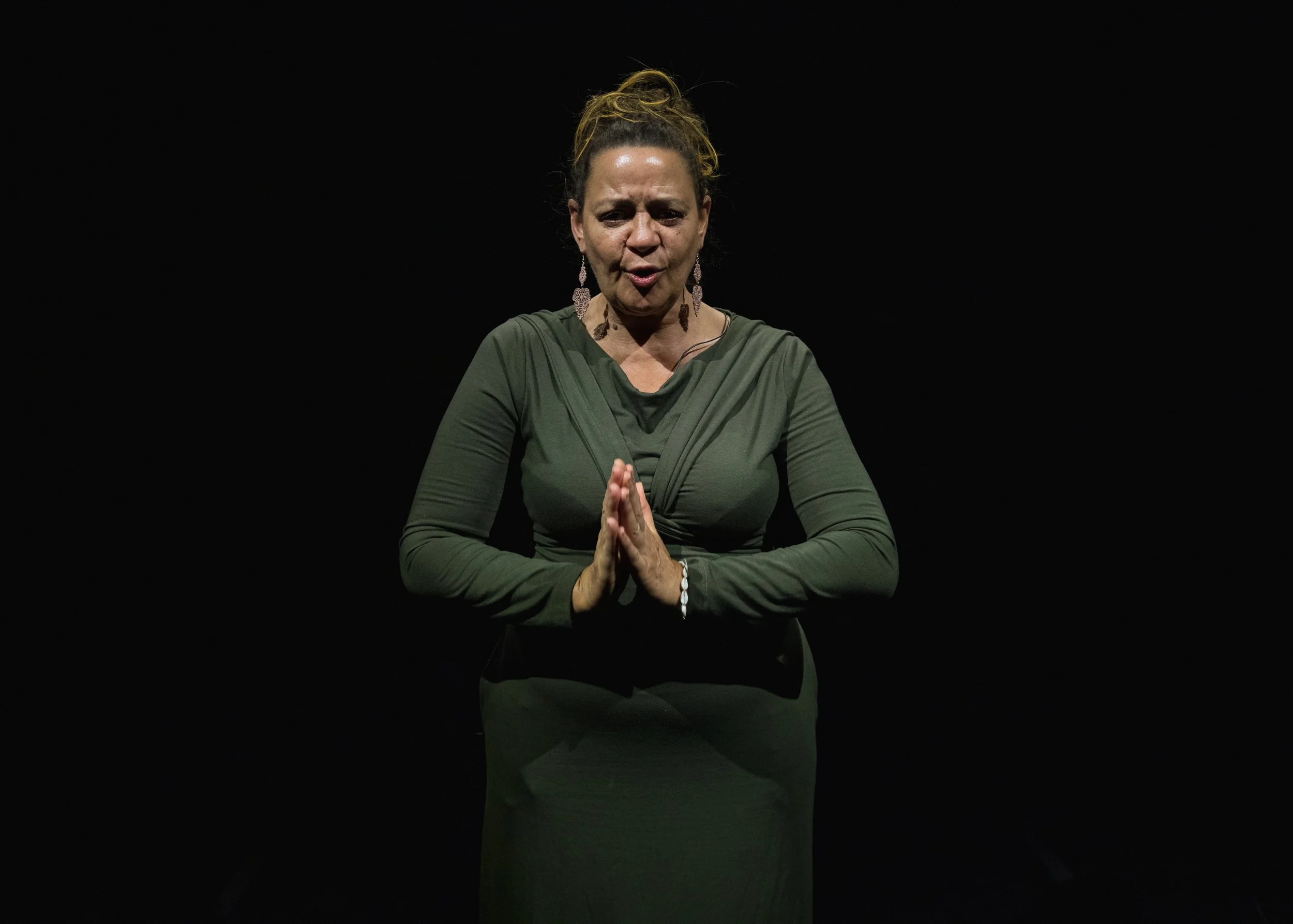 Khadija Tracey Heeger maak mooi mettie seer