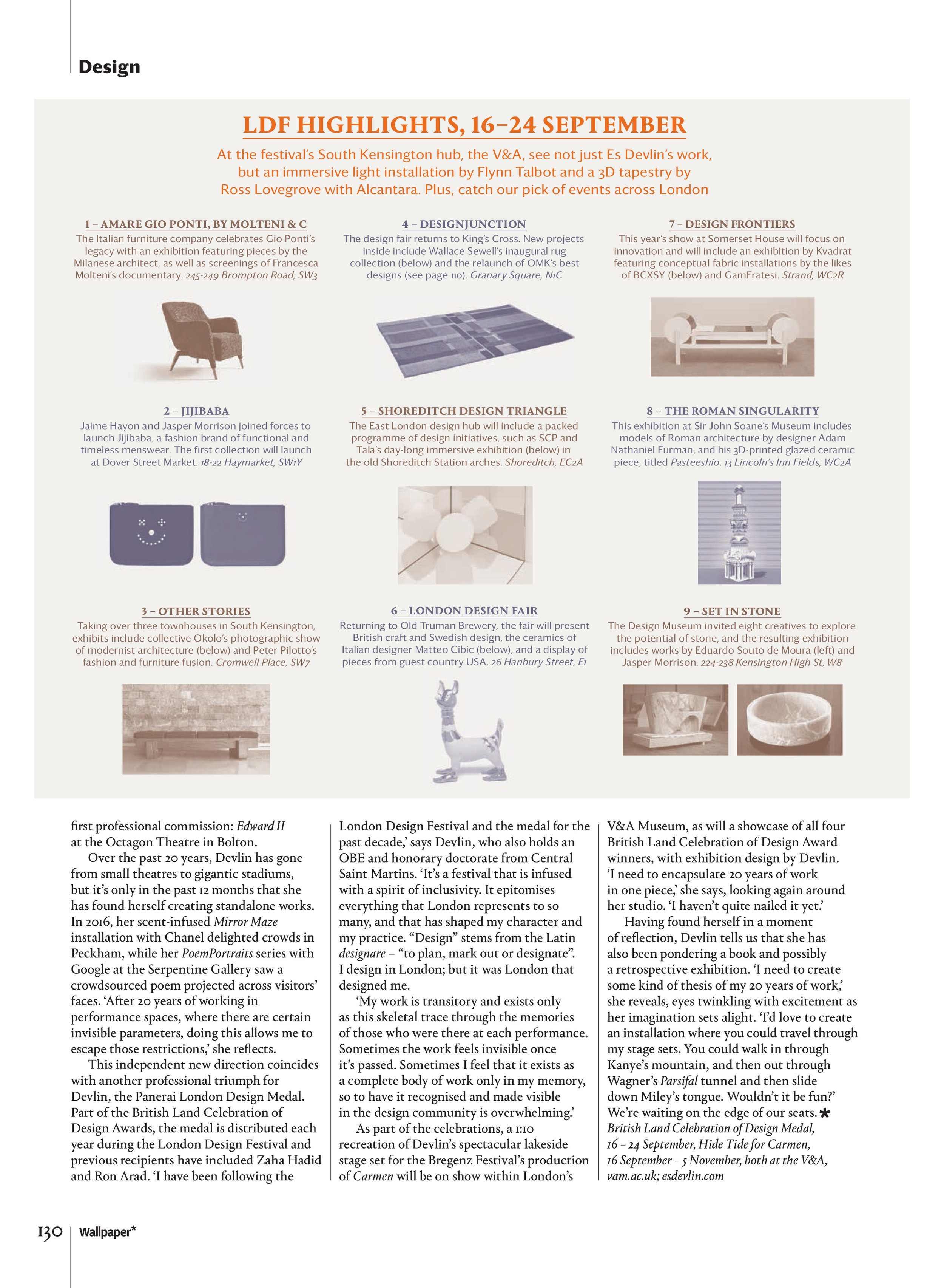 Es Devlin | Wallpaper* Magazine — Ali Morris