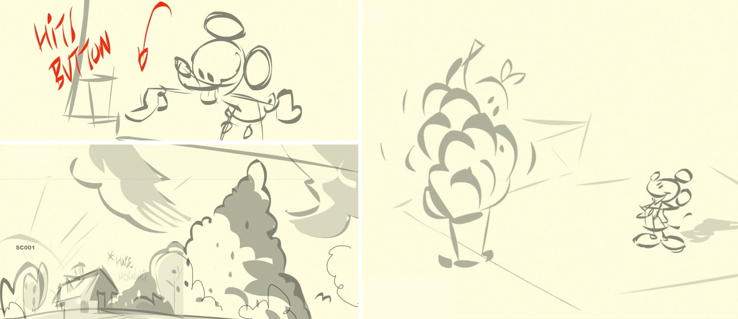 Mickey Mouse short film for Disney. — studioEDP