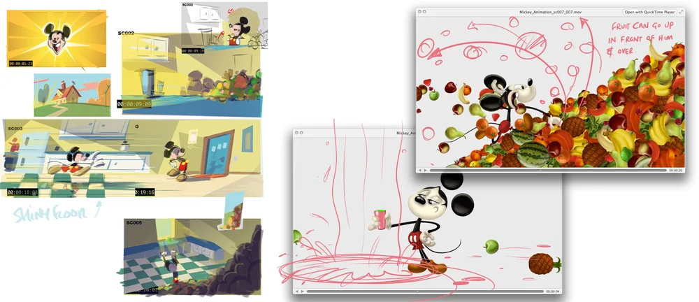 Mickey Mouse short film for Disney. — studioEDP