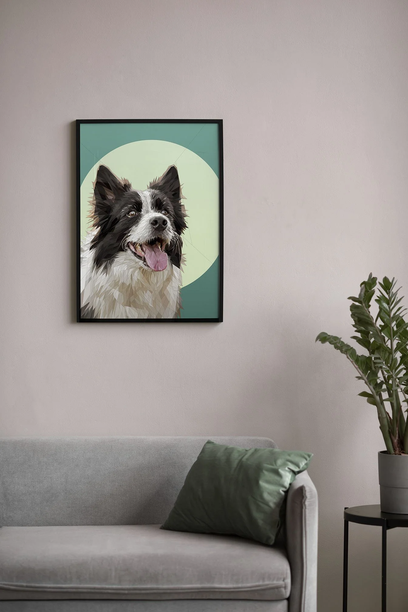 The Border Collie - The Shepherd of Sheep. Art print on 350gsm Mohawk ...