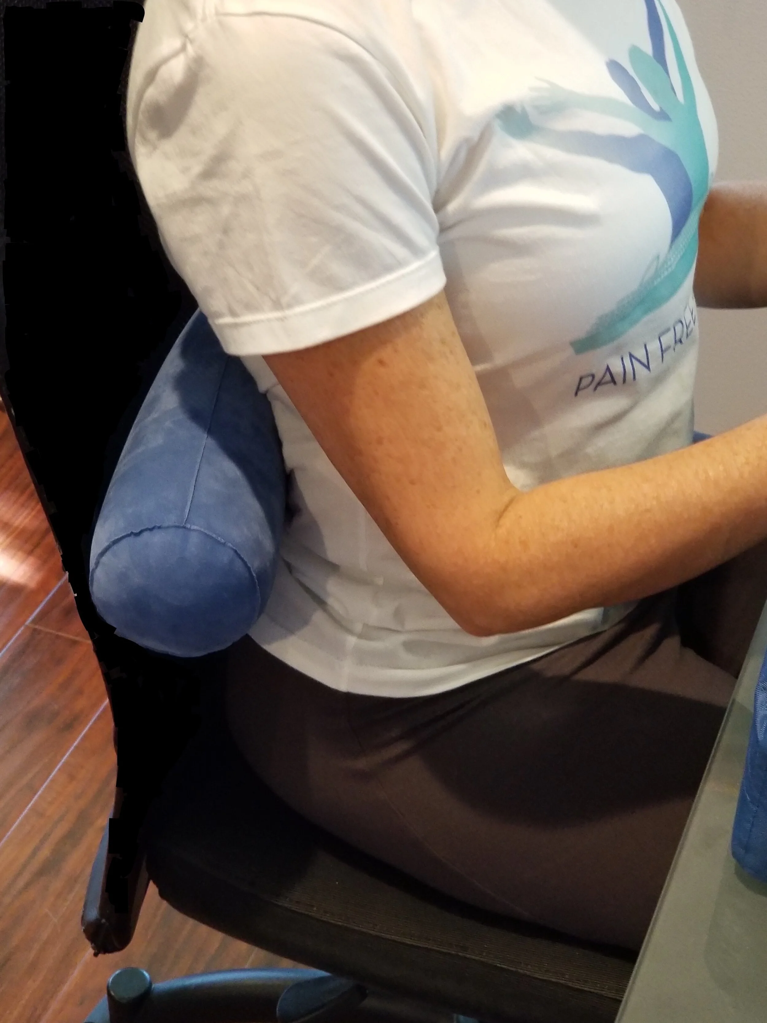 Posture Therapy Long and Short INFLATABLE ROLLS/Towel — Pain Free at Sea