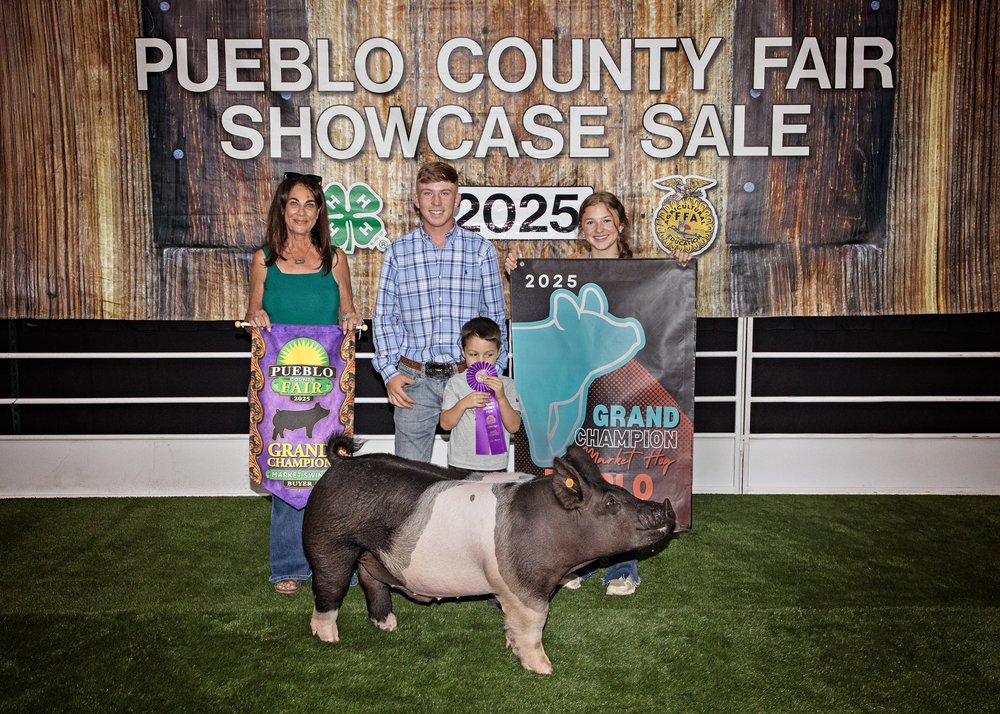 2025 Grand and Reserve Grand Champions — Pueblo County Fair