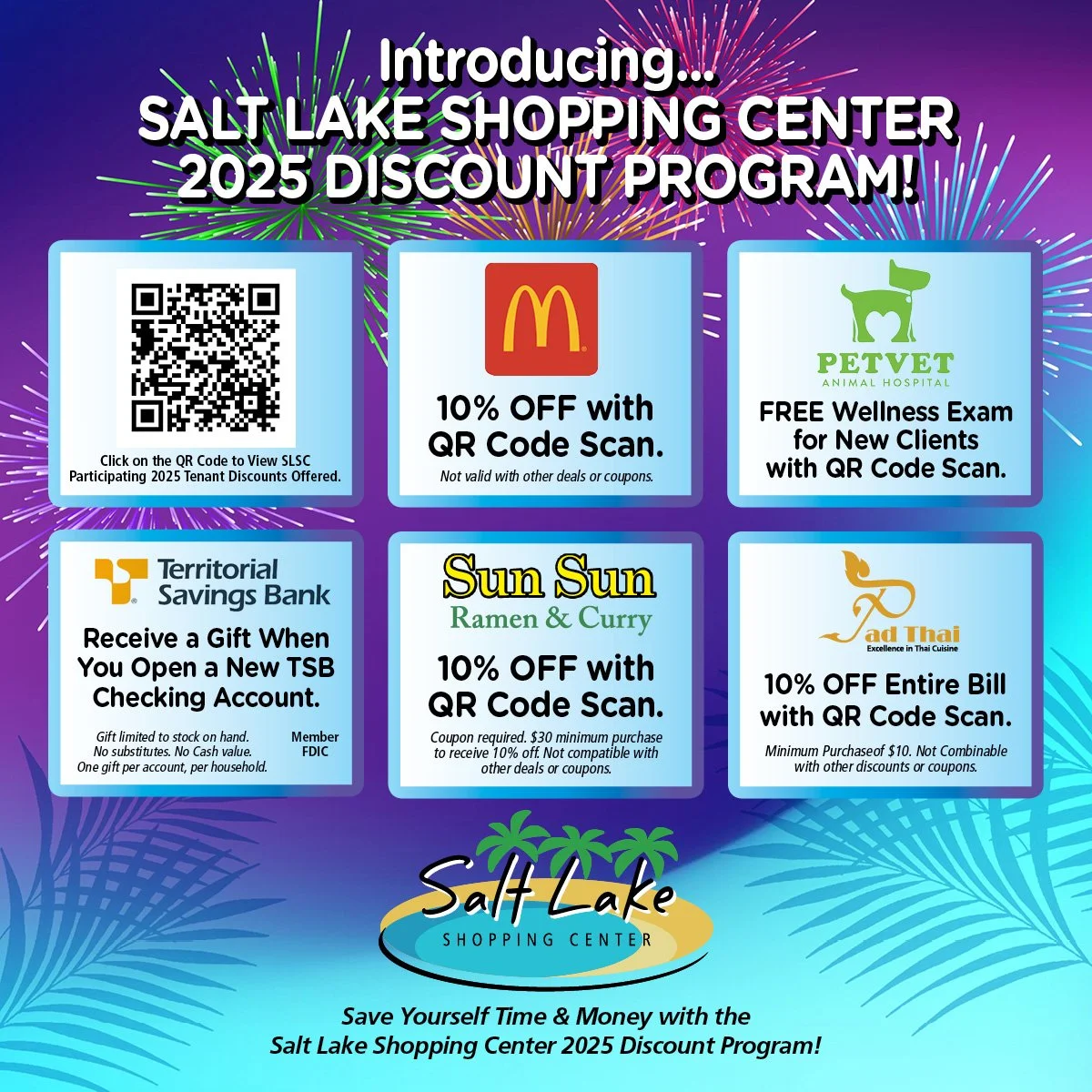 Discount Card | Salt Lake Shopping Center — Shopping Center