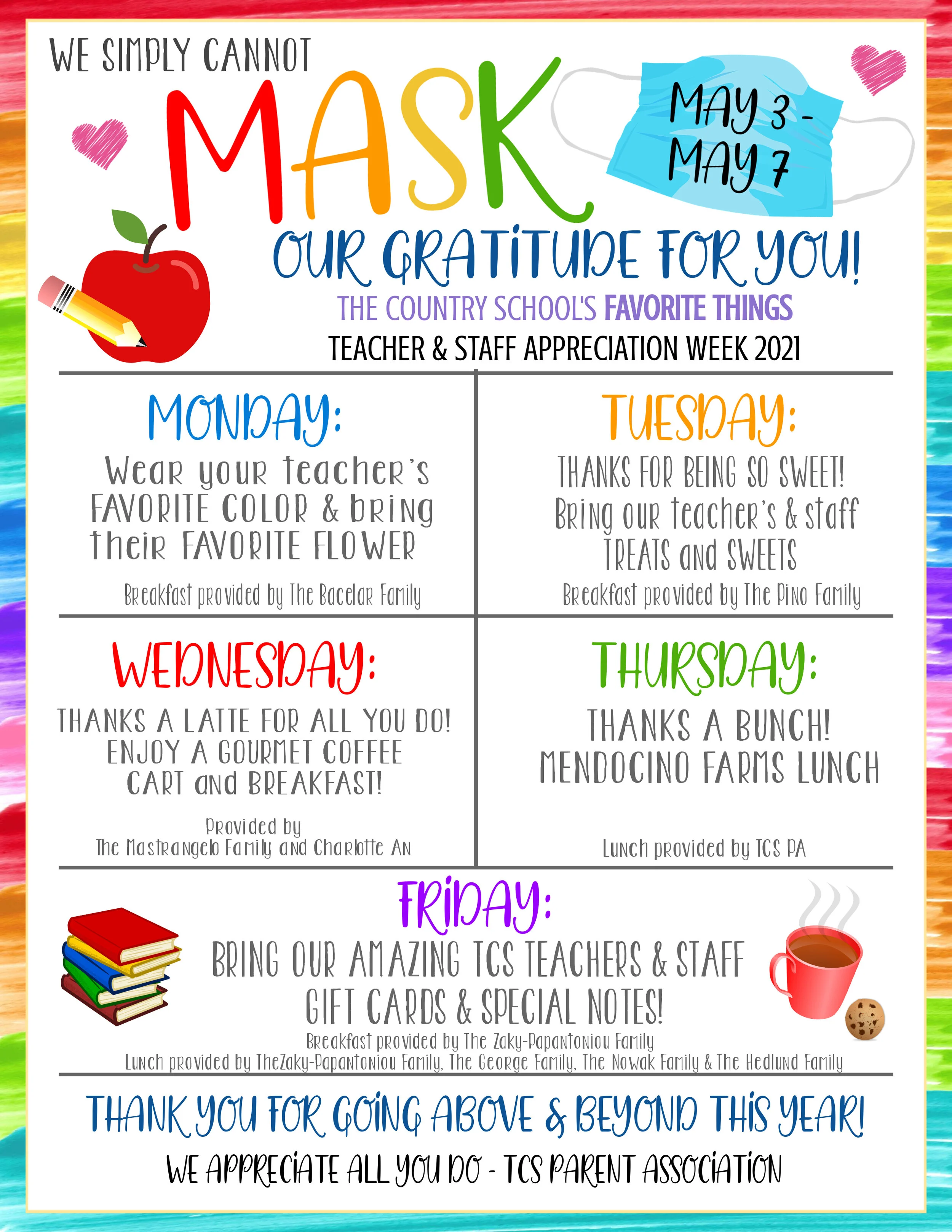 Staff Appreciation Week