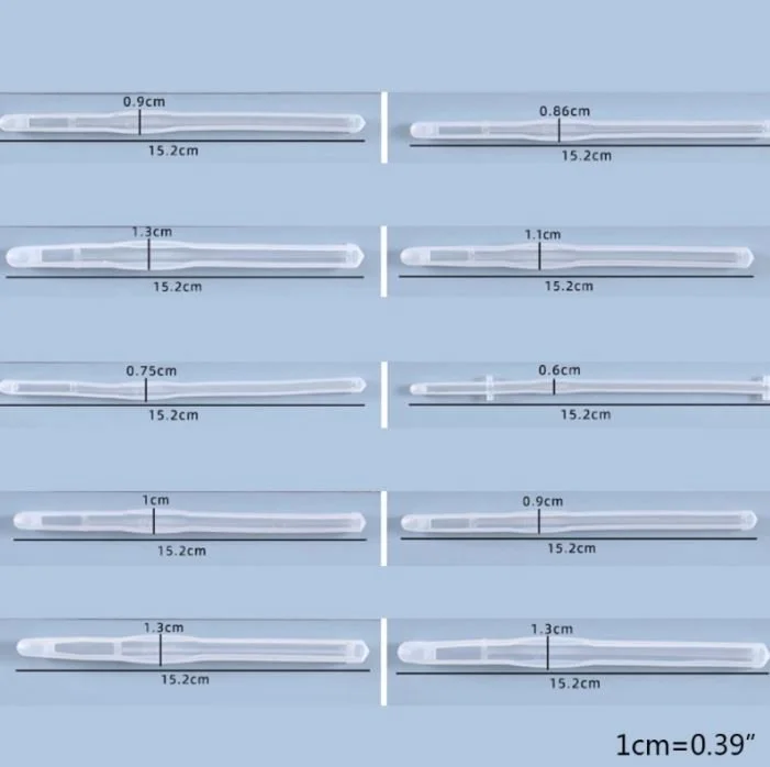CROCHET HOOK MOLDS - 10 SIZE SET — GuChet.com
