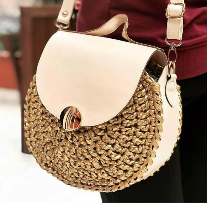 METALLIC YARN - FAUX LEATHER - "SNOOG" — GuChet.com