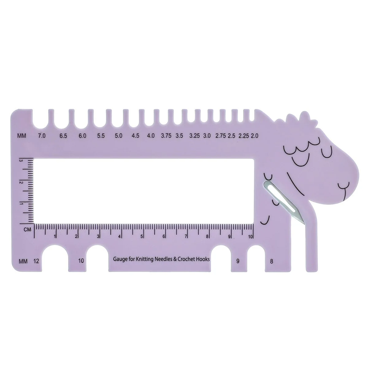 NEEDLE & HOOK GAUGE RULER - LAMBS — GuChet.com