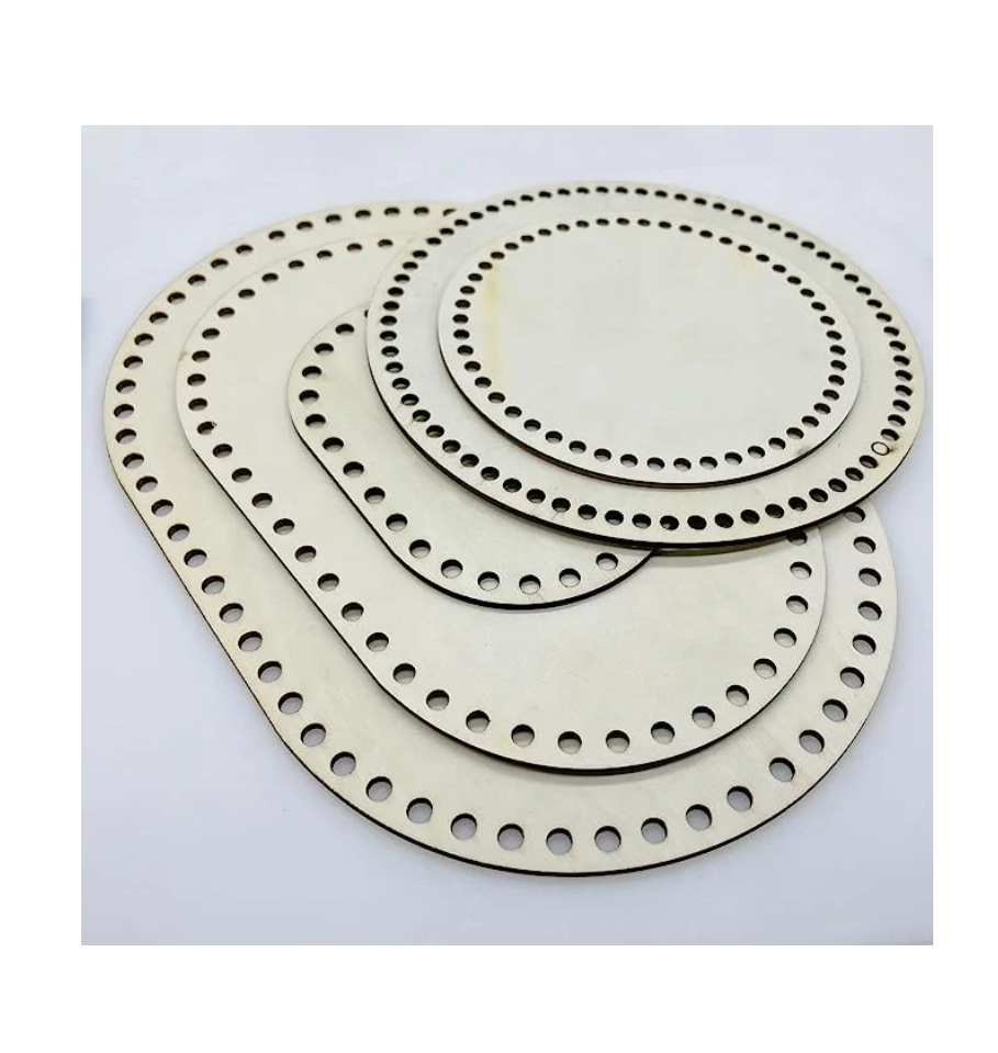 OVAL - WOODEN - PURSE BOTTOM - 3 SIZES — GuChet.com