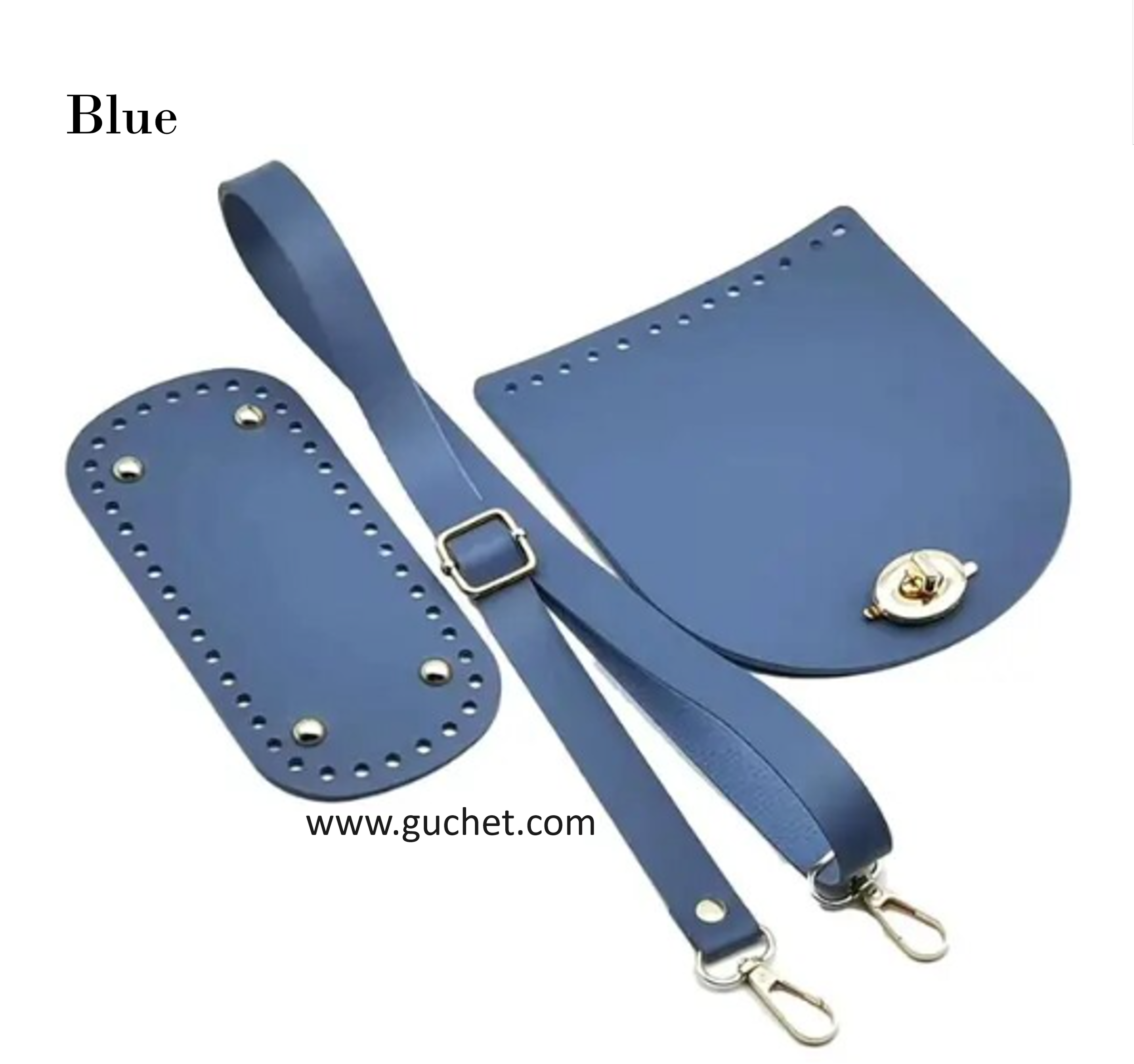 LEATHER PURSE MAKING KIT - HANDBAG - 6 COLORS — GuChet.com