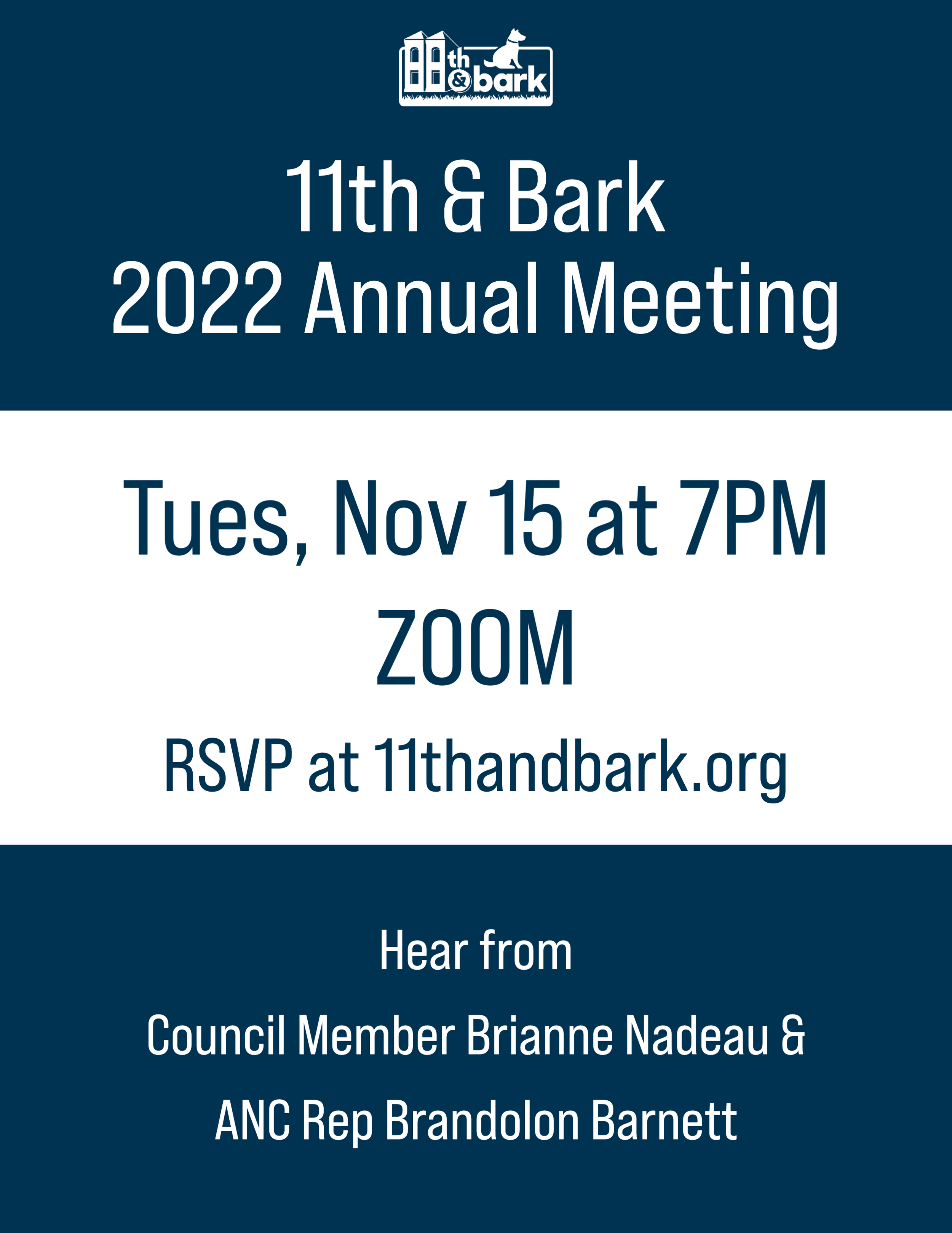 The 2022 Annual Meeting Is in the Books — 11th & Bark