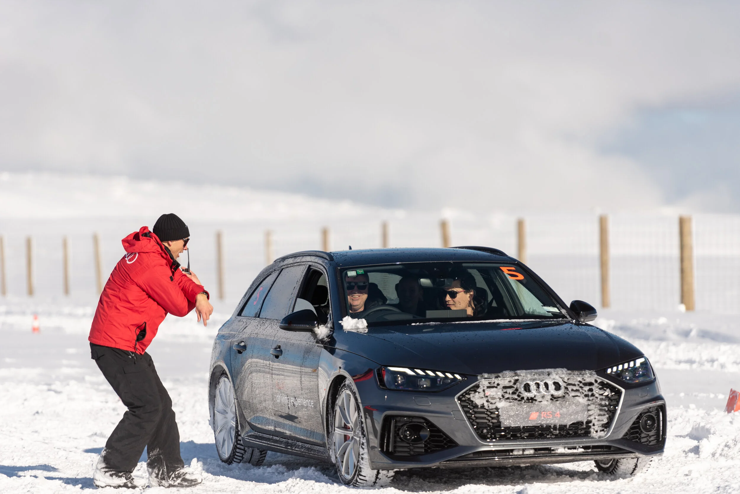 Audi Snow Driving
