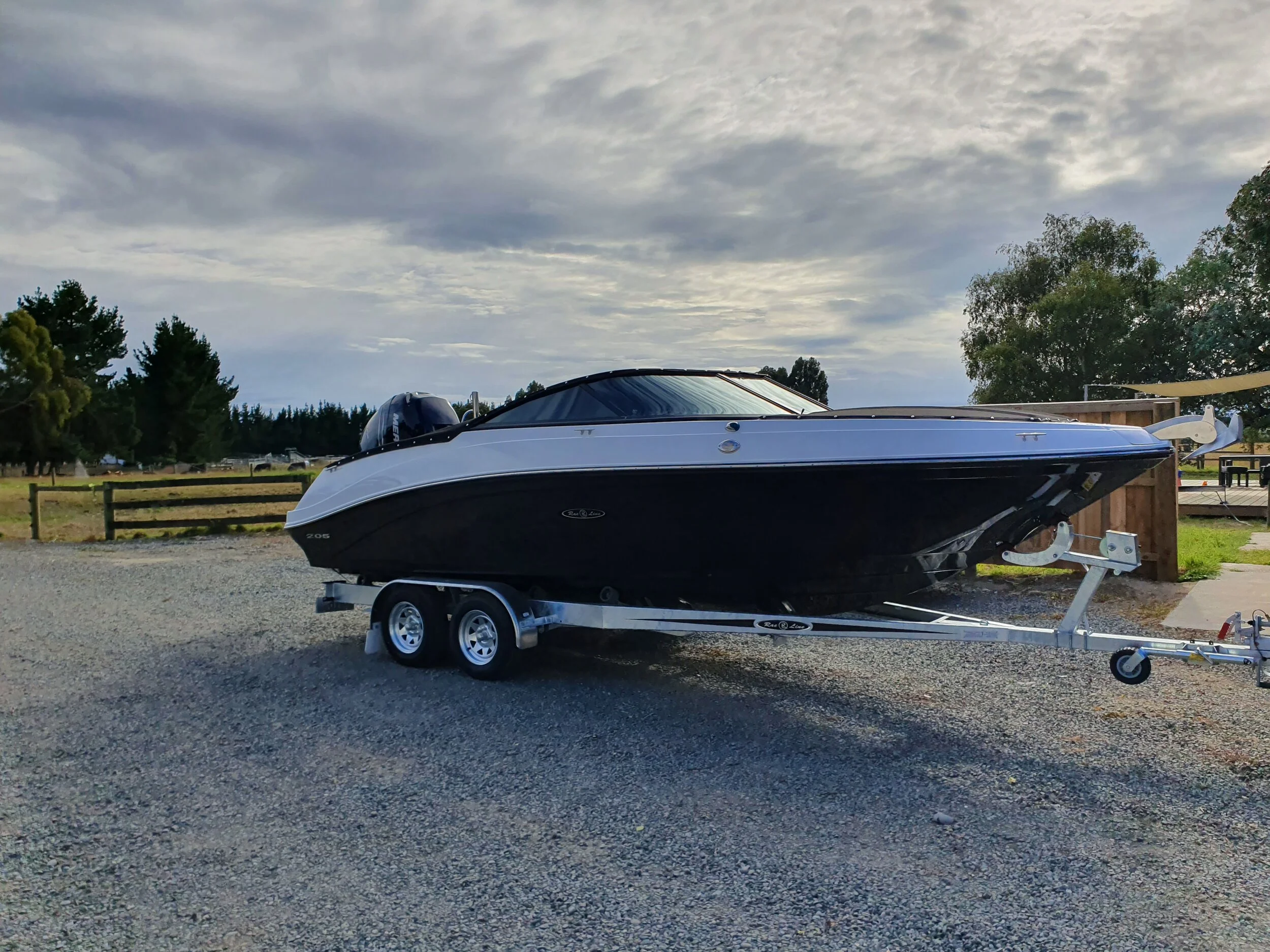 205 OB — Rae Line Boats