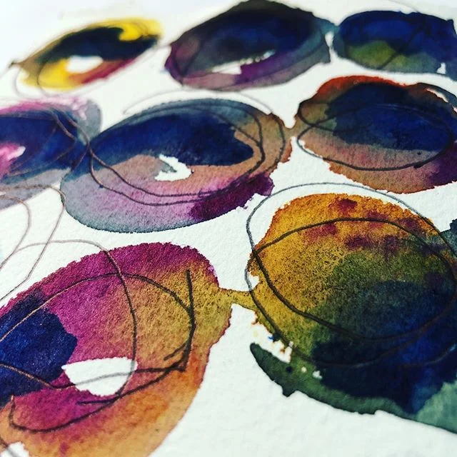 watercolor..... {mixing} — Altered States Studio